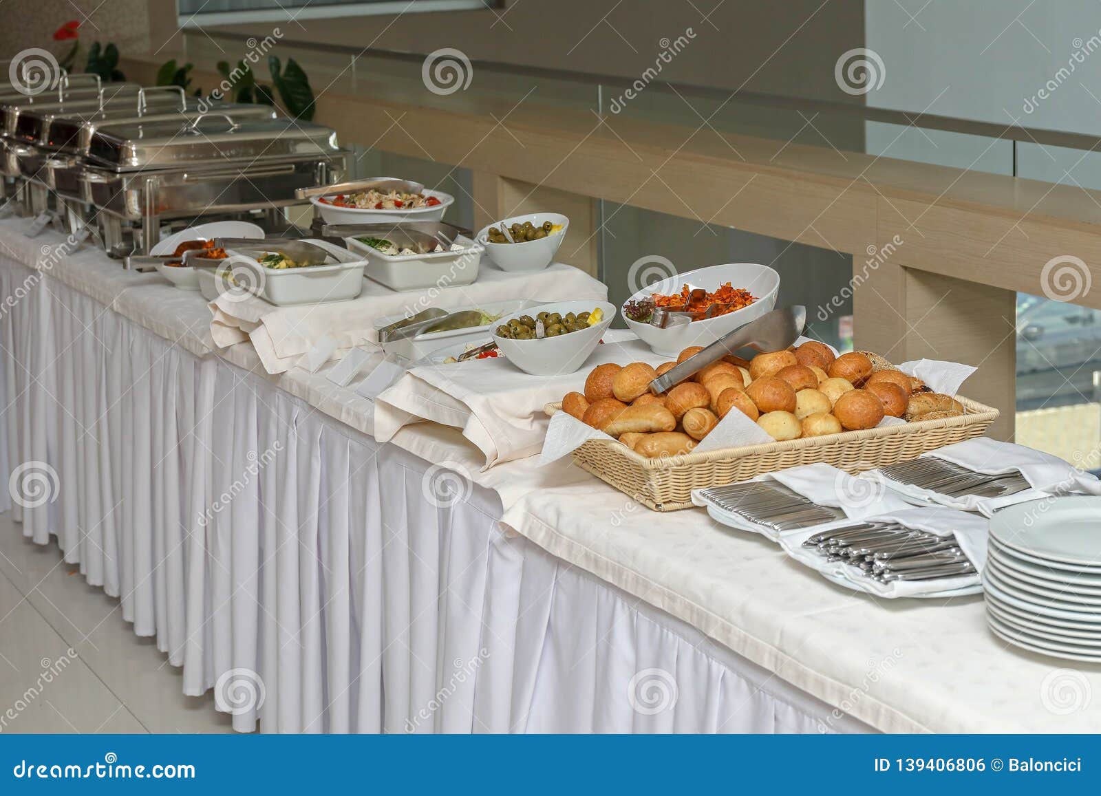 Buffet Table stock photo. Image of olives, portion, food - 139406806