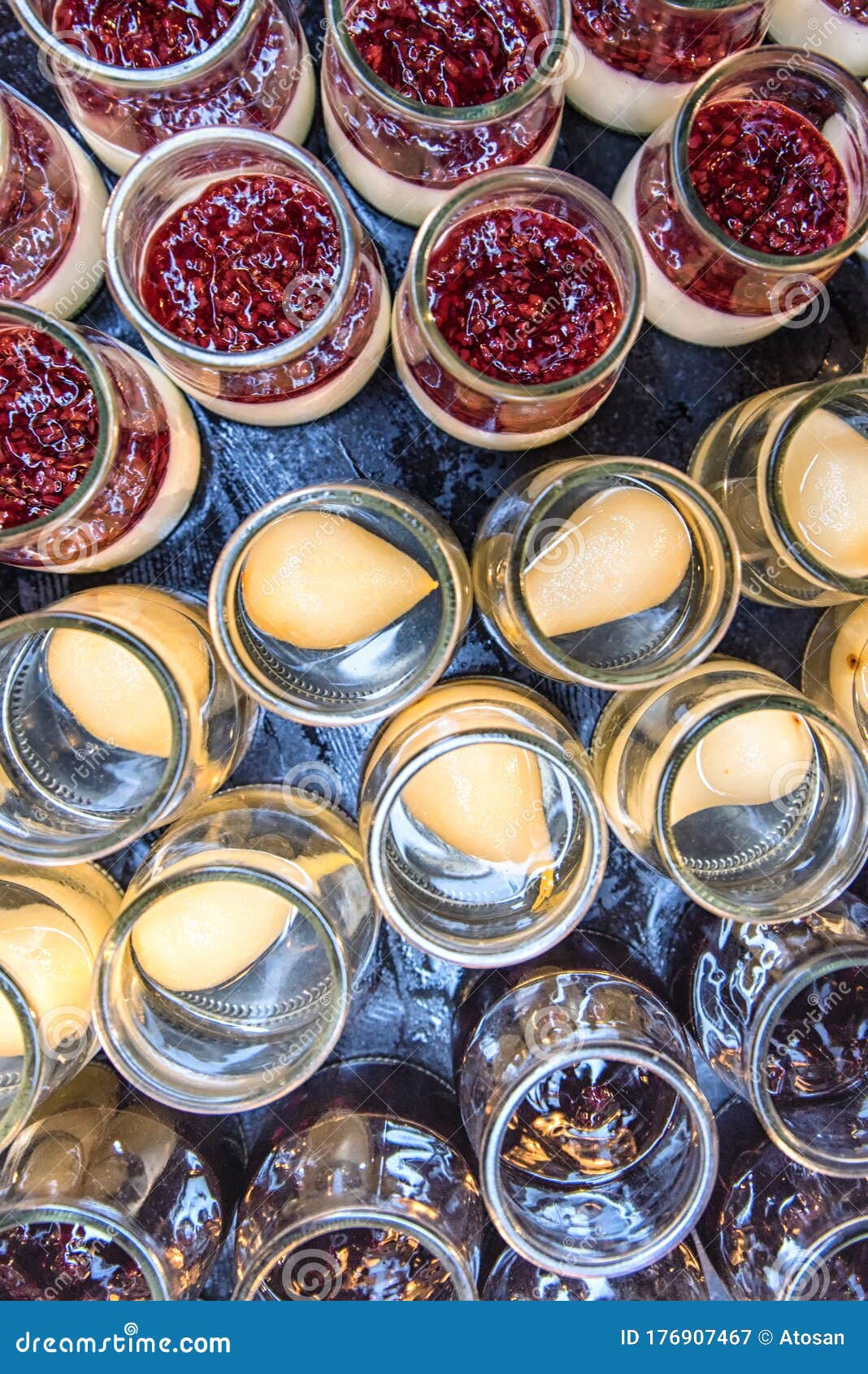 Buffet tapas dessert stock image. Image of cultures - 176907467