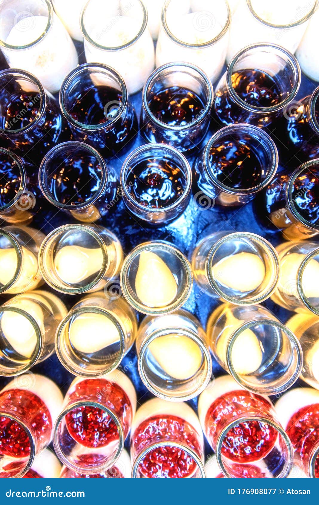 Buffet tapas dessert stock image. Image of indoors, dining - 176908077