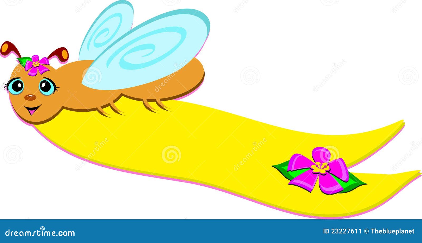 Bug Banner stock vector. Illustration of legs, sweet - 23227611