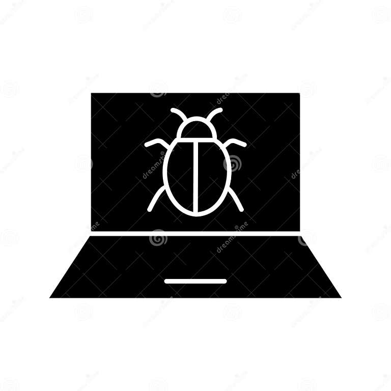 Bug Check Vector Icon Which Can Easily Modify or Edit Stock Vector ...
