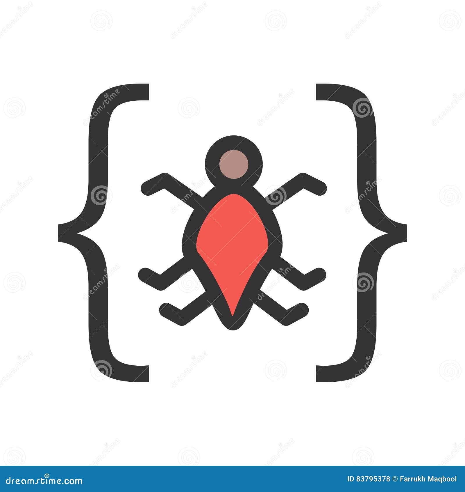Bug in Code stock vector. Illustration of code, application - 83795378 Bug in Code stock vector. Illustration of code, application - 83795378