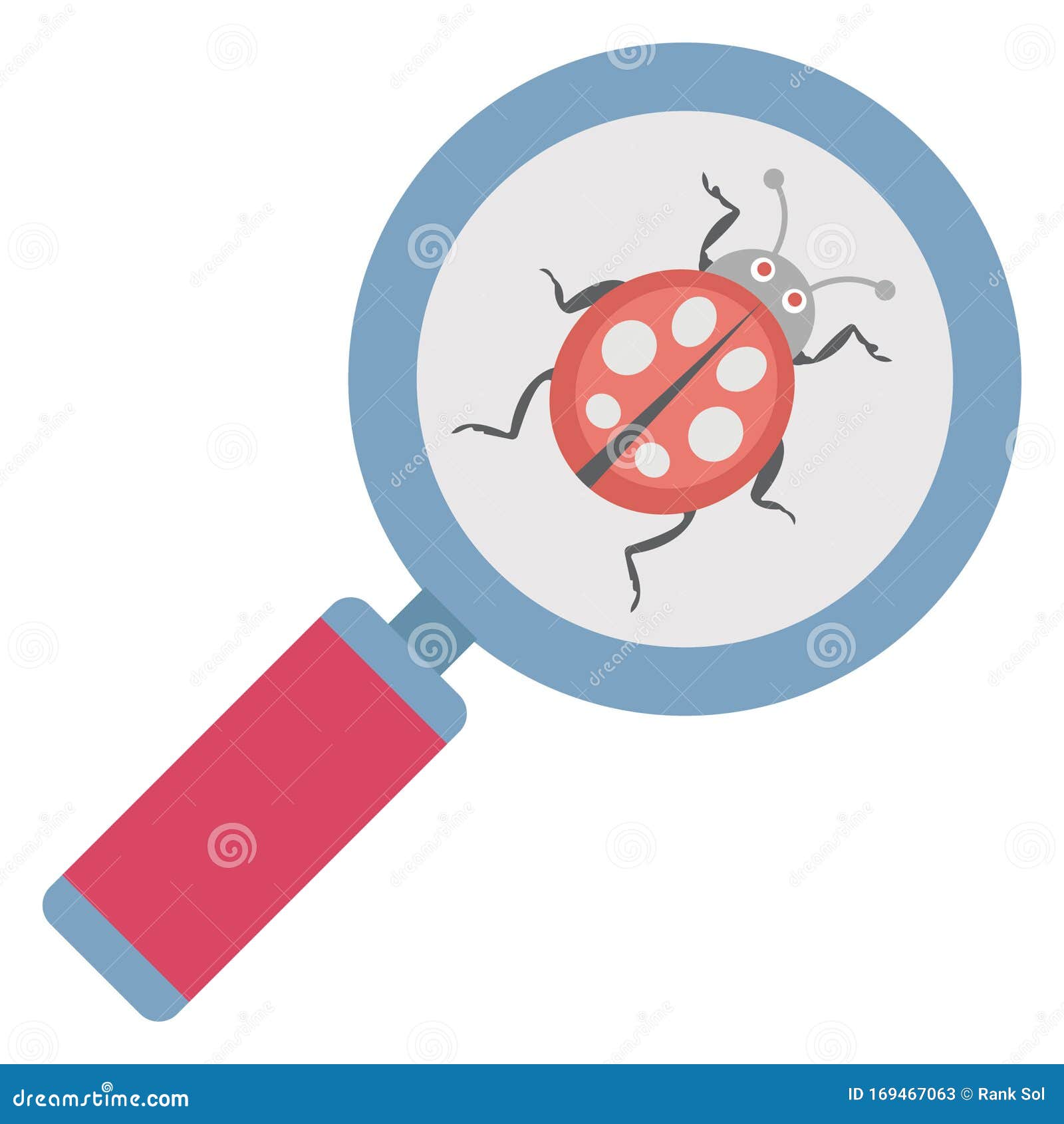 Bug Detection, Bug Tracking Color Vector Icon Which Can Easily Modify ...