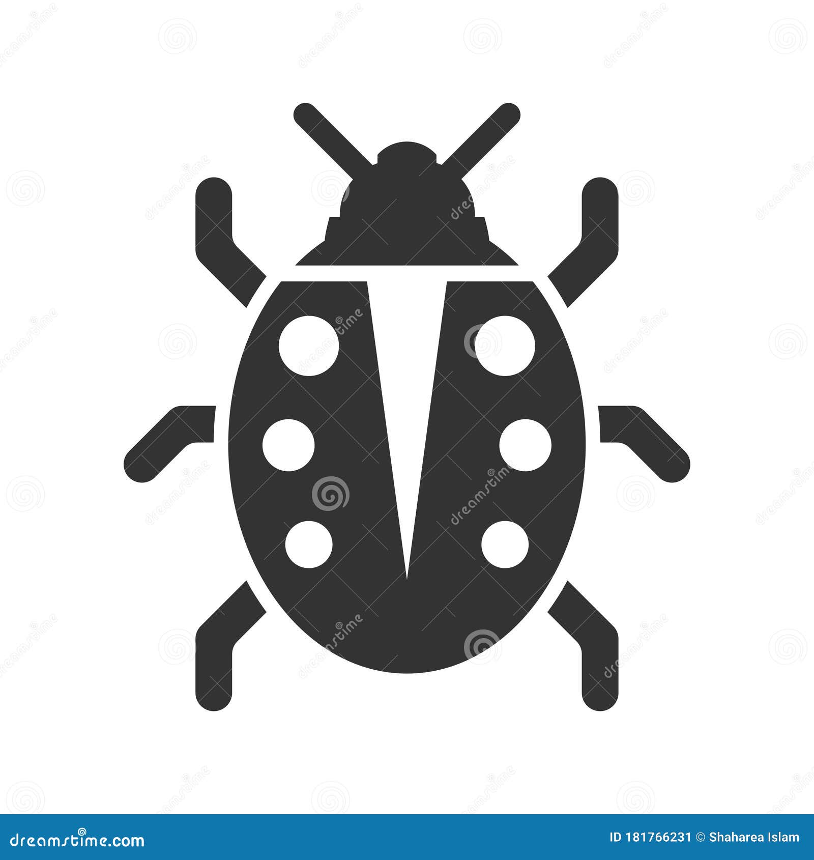 Bug Fixing Icon Stock Vector Illustration Of Virus 181766231