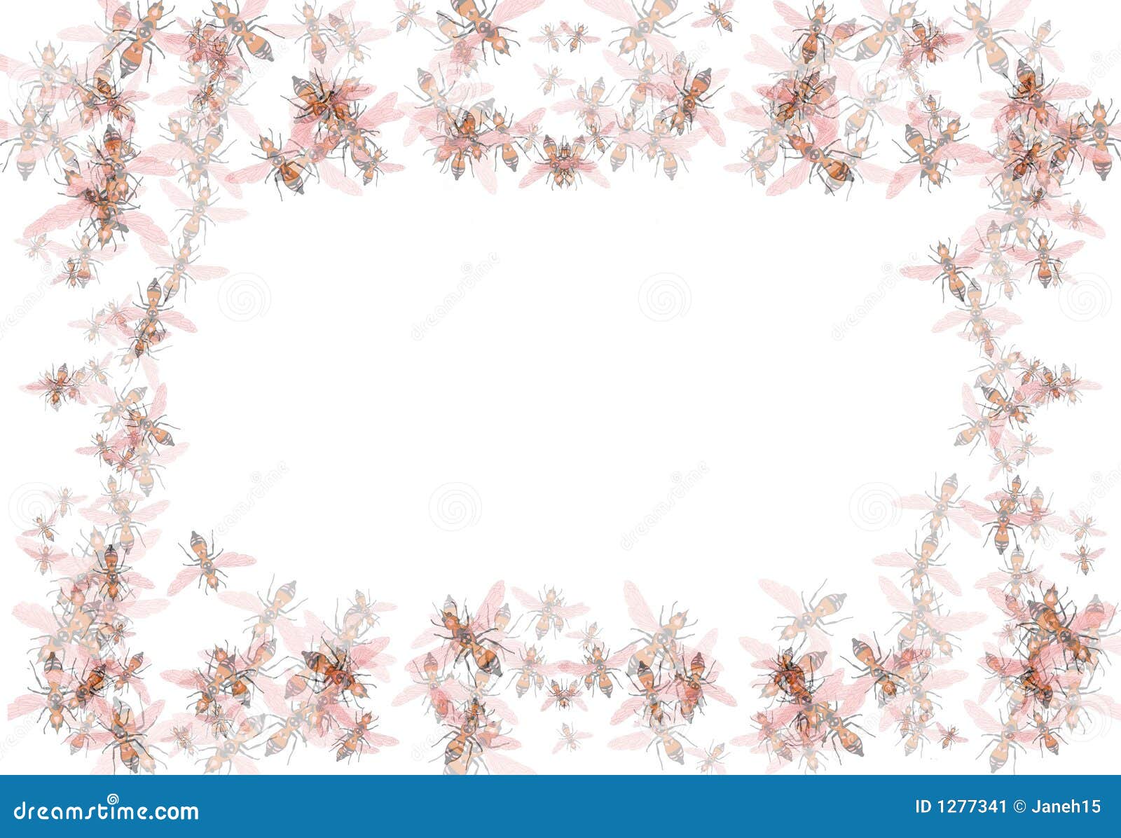 Bug frame stock illustration. Illustration of colour, graphic - 1277341