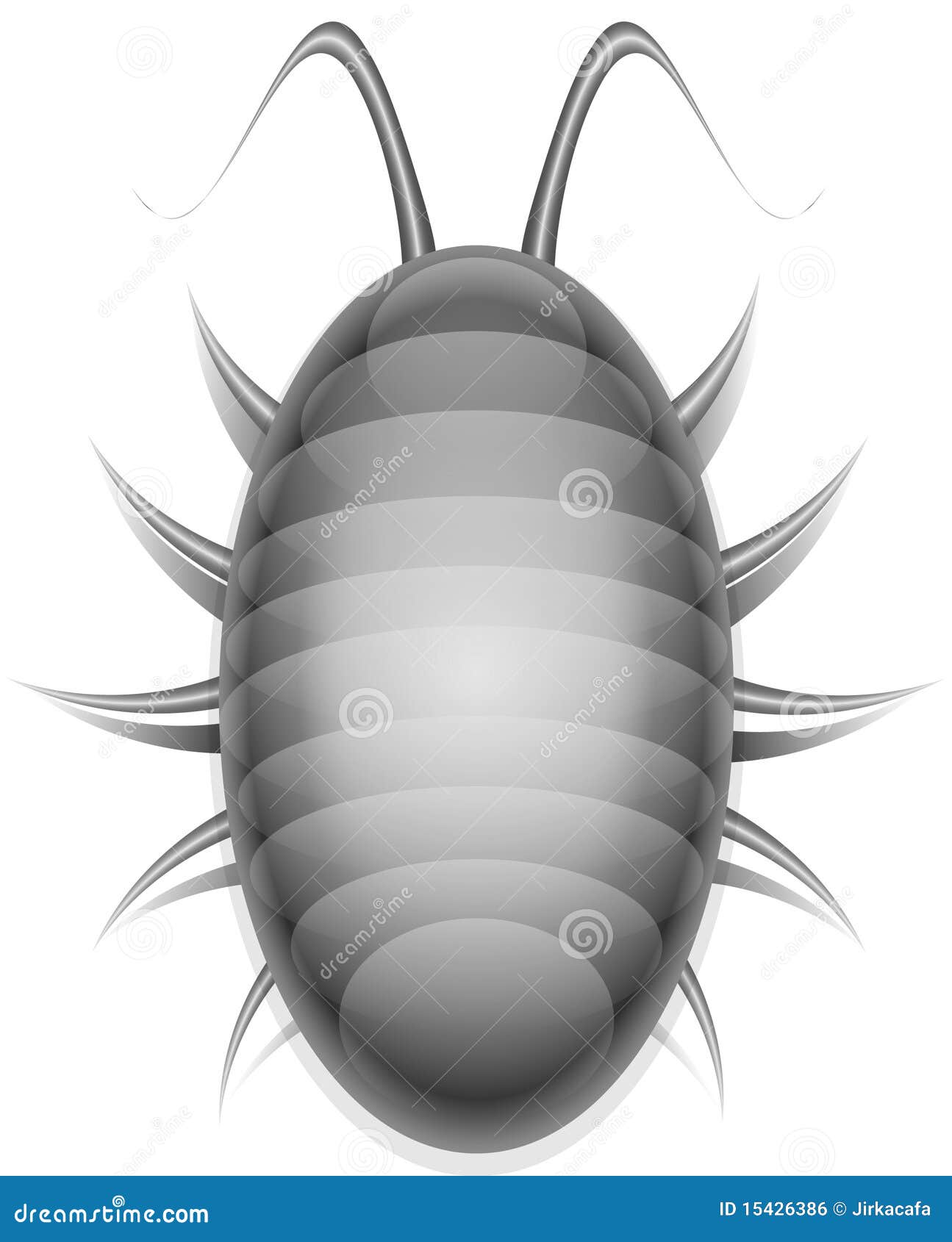 Bug Illustration stock vector. Illustration of technical - 15426386