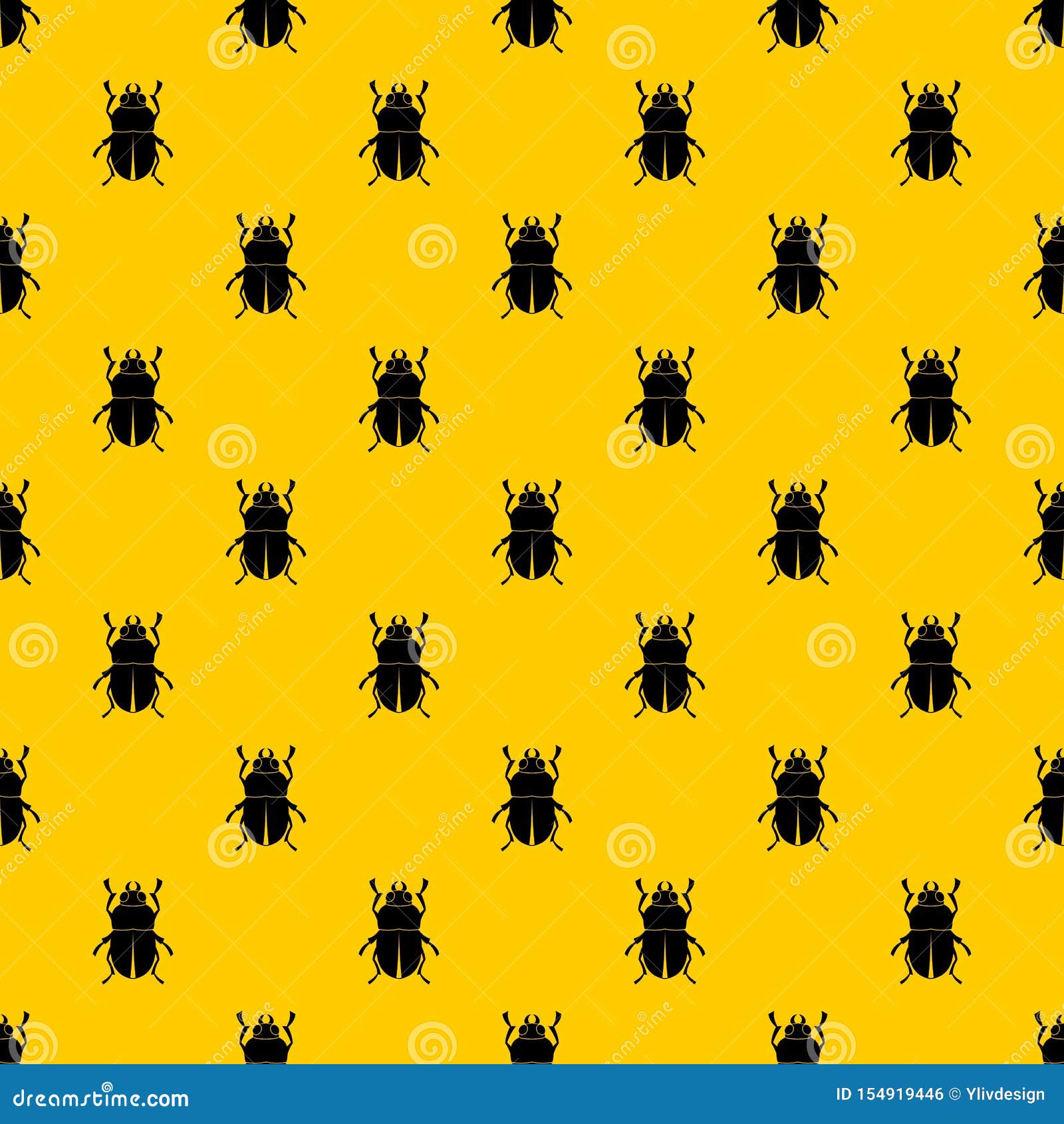Bug pattern vector stock vector. Illustration of texture - 154919446