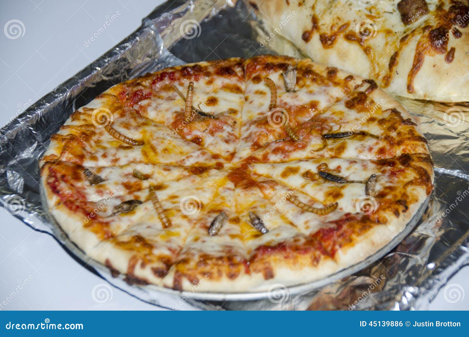 Bug pizza stock photo. Image of eating, italian, county - 45139886