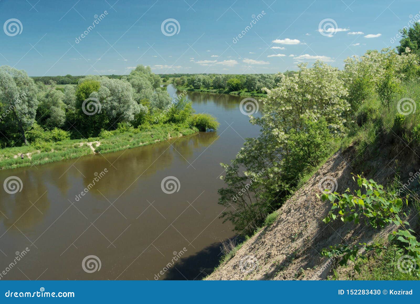 Bug River. Poland Wschodnia Stock Photo - Image of plants, bottom ...