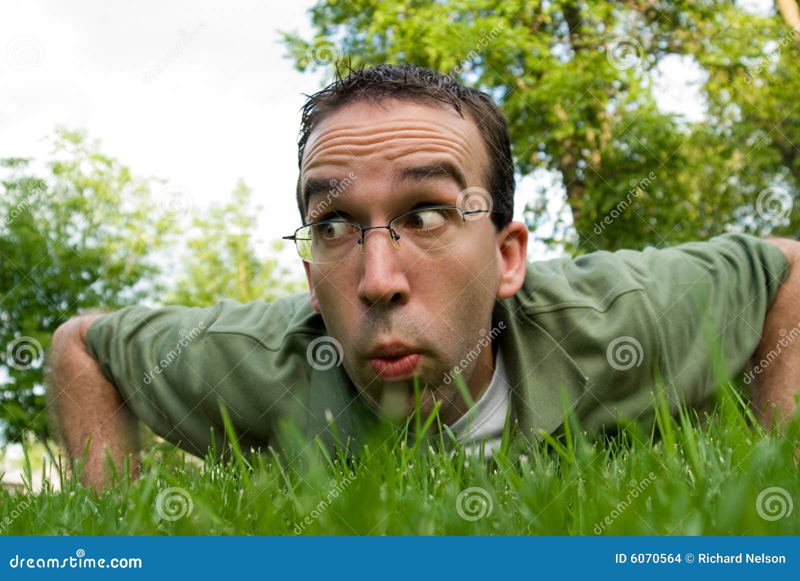 Bug s Eye View stock photo. Image of field, caucasian - 6070564