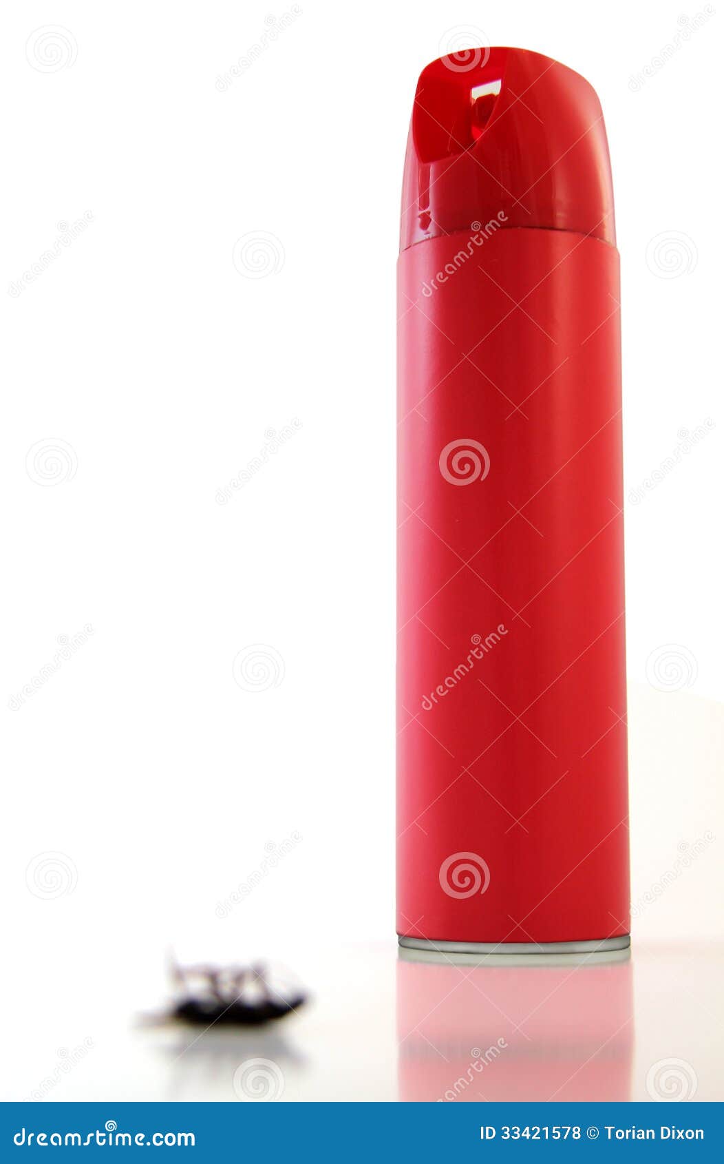 Bug Spray stock photo. Image of roach, pest, reflection - 33421578