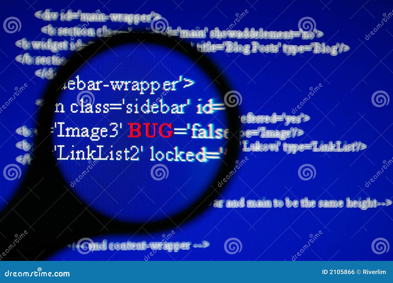 Bug Tracking stock photo. Image of explore, application - 2105866