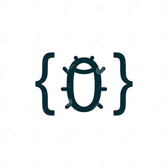 Bug tracking icon stock vector. Illustration of simple - 118938329