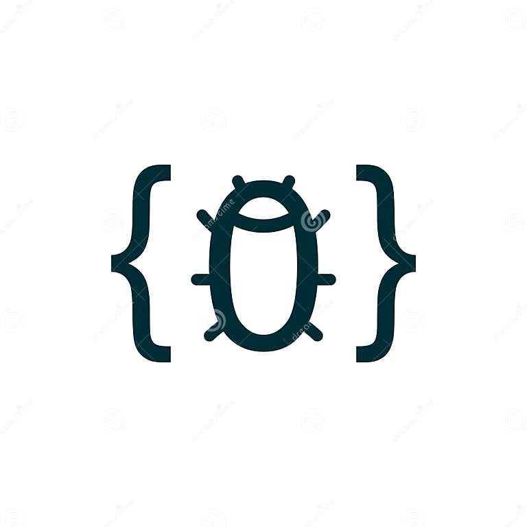 Bug tracking icon stock vector. Illustration of simple - 118938329