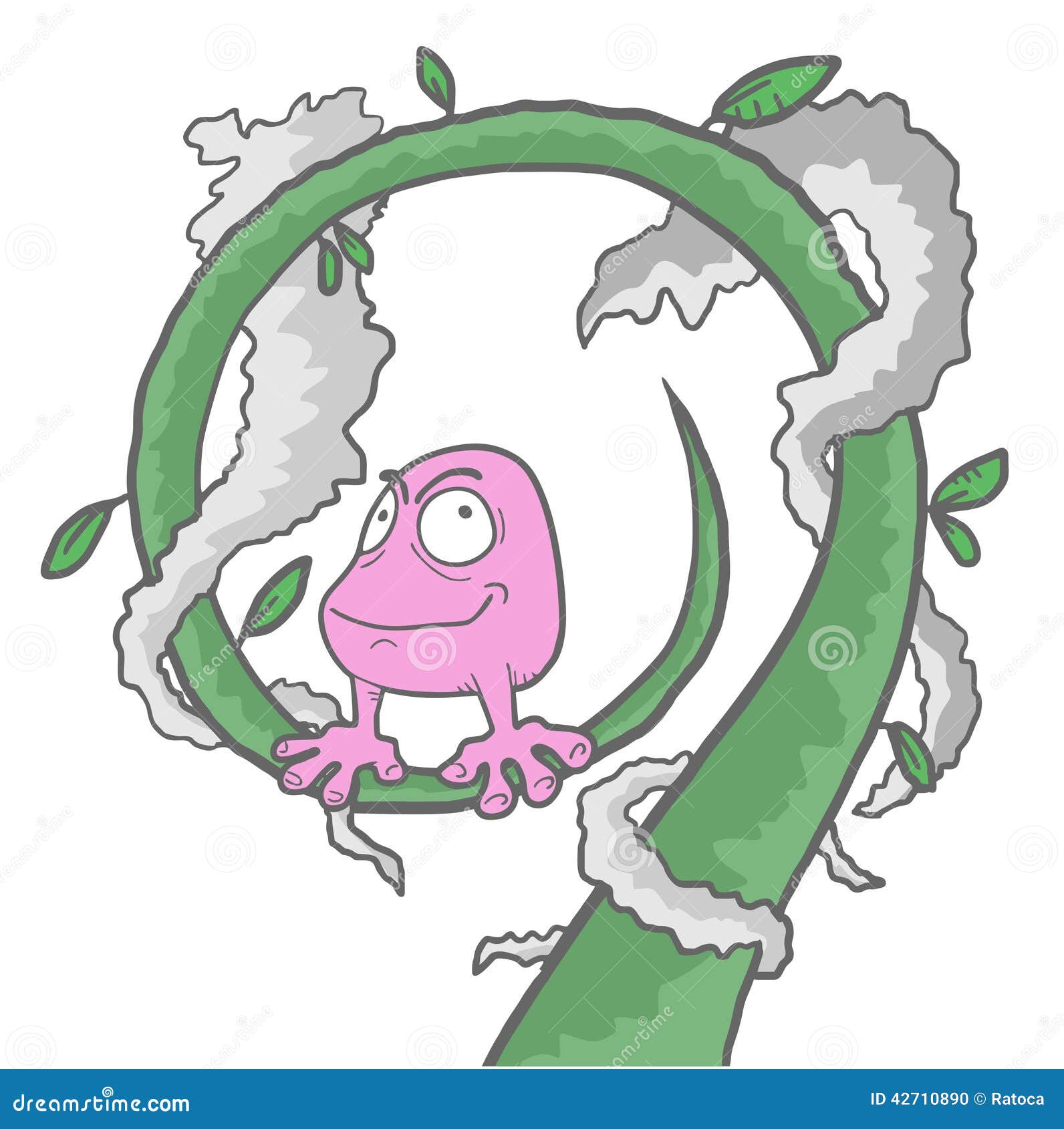 Bug tree stock vector. Illustration of isolated, elongated - 42710890