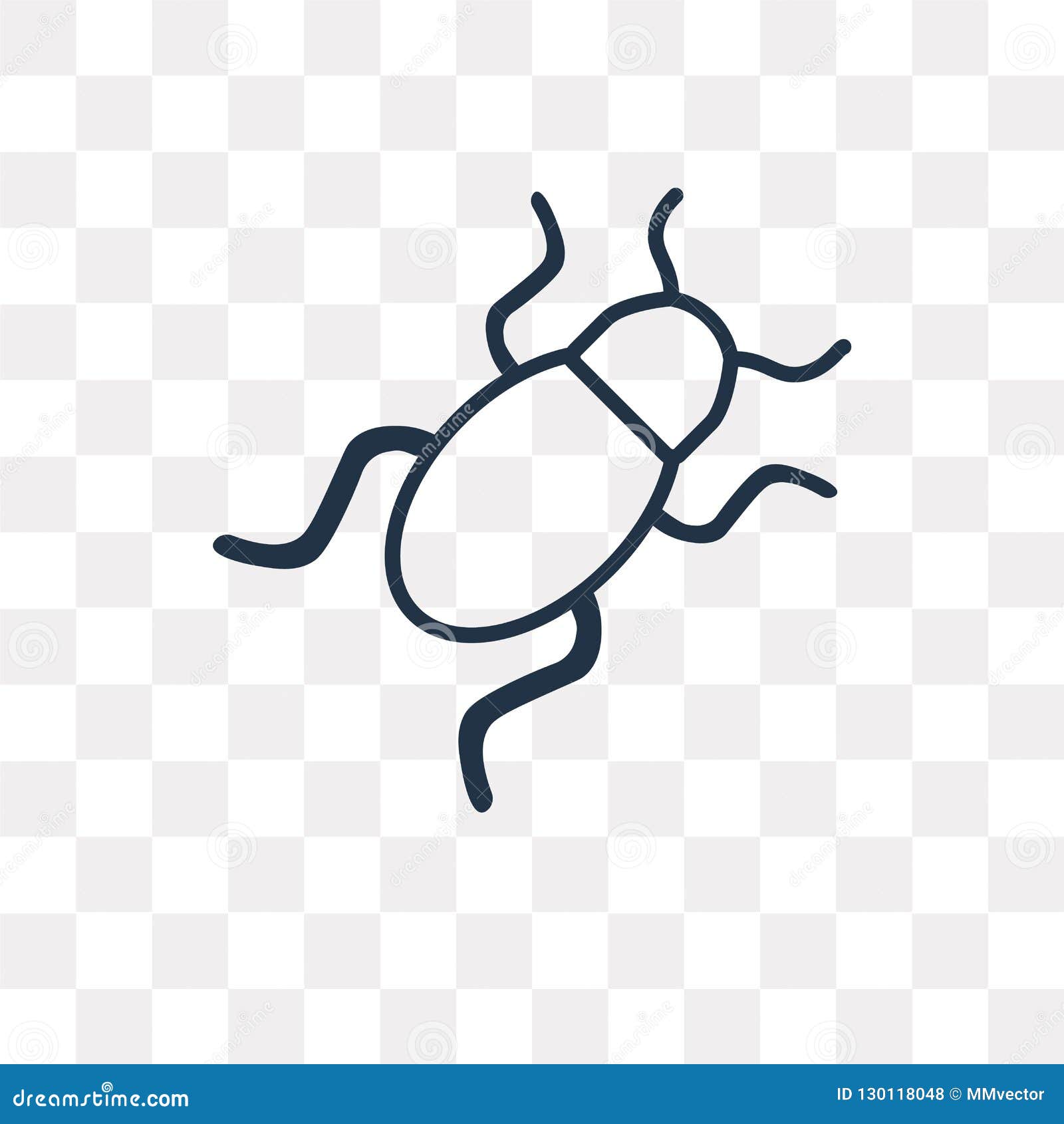 Bug Vector Icon Isolated on Transparent Background, Linear Bug T Stock ... Bug Vector Icon Isolated on Transparent Background, Linear Bug T Stock ...