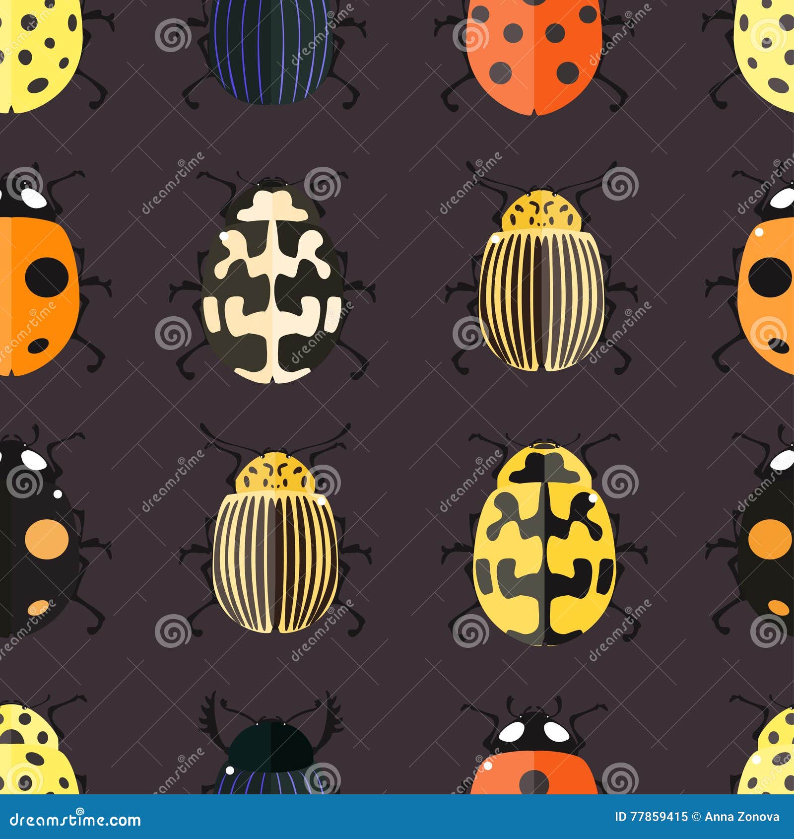 Bug Vector illustration stock vector. Illustration of design - 77859415