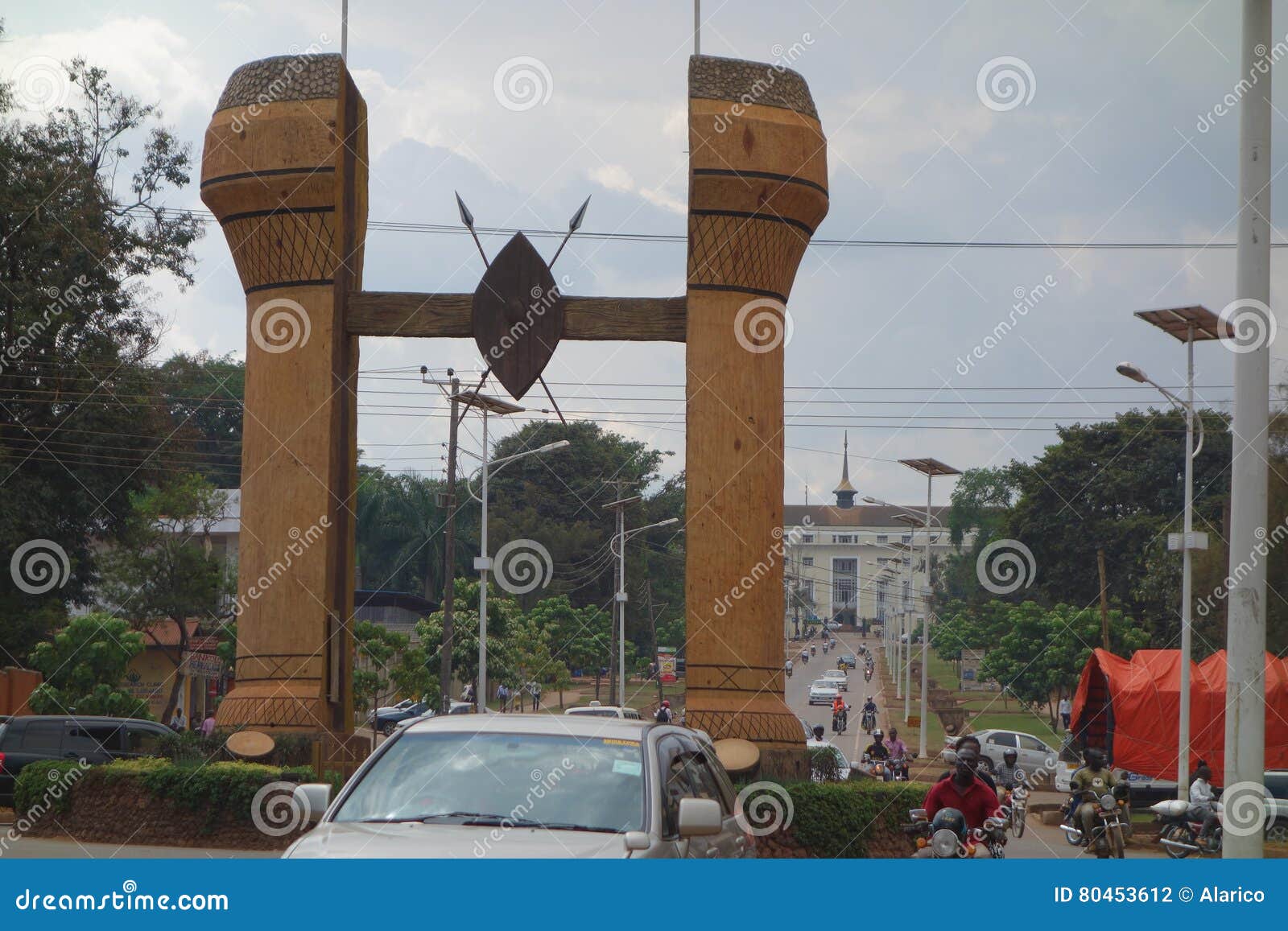 The Buganda Monument in Kampala Editorial Photography - Image of ...