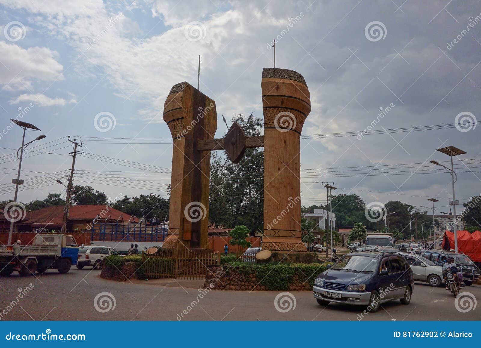The Buganda Monument in Kampala Editorial Photography - Image of ...