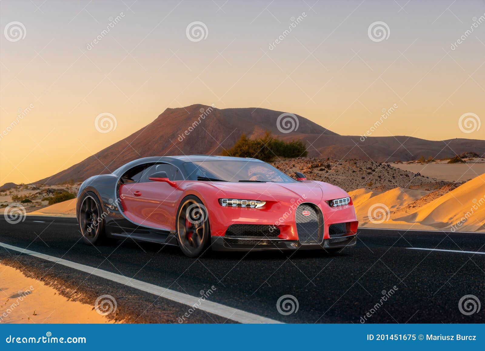 Bugatti Chiron In Monaco Rear View Editorial Photo | CartoonDealer.com ...