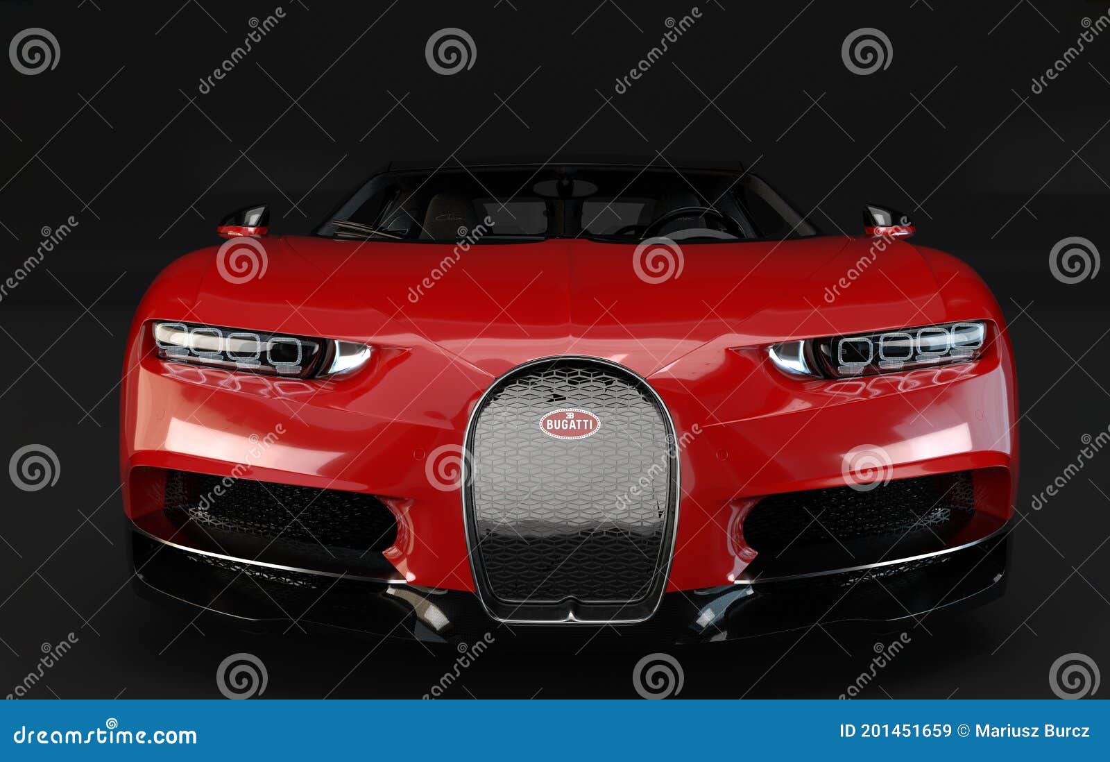 Bugatti Chiron In Monaco Rear View Editorial Photo | CartoonDealer.com ...