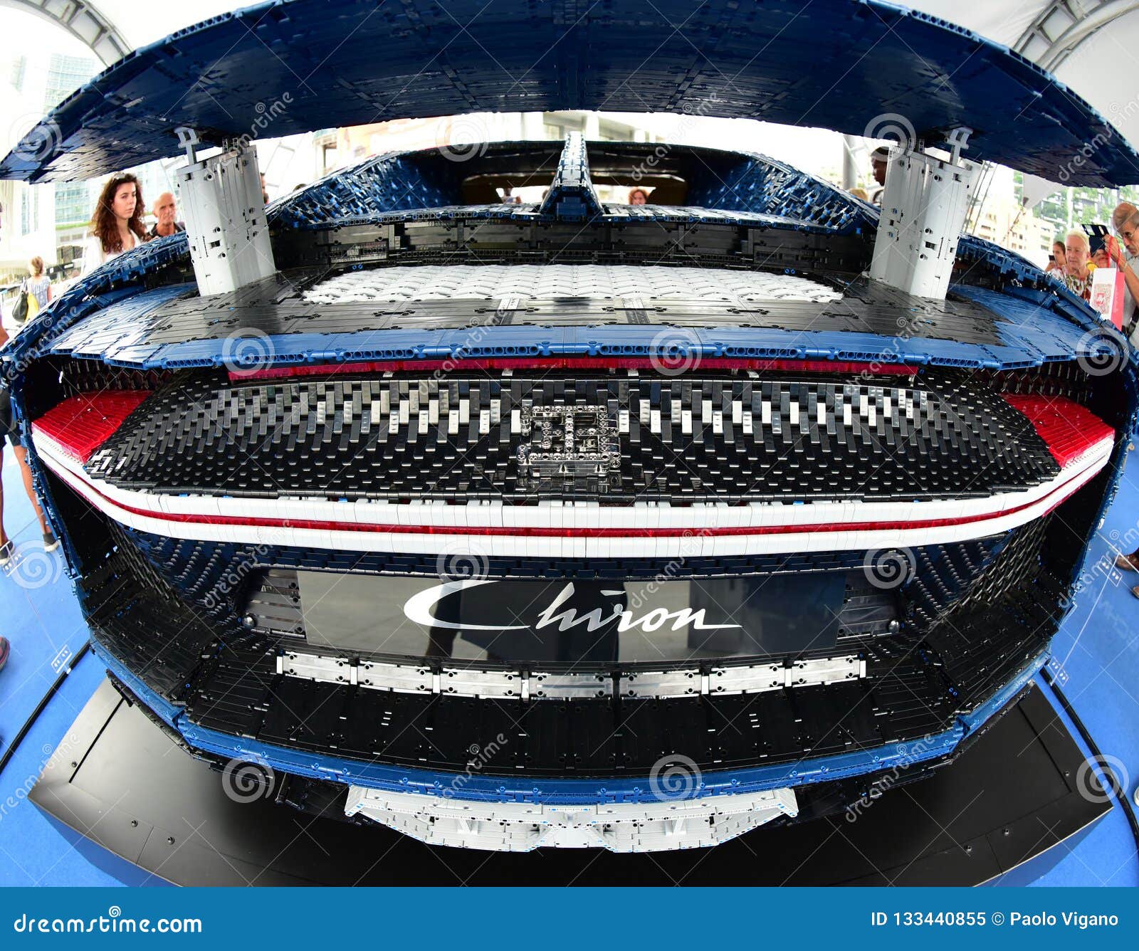 Bugatti 1.000.000 of Lego (rear) Editorial Image - Image of rear ...