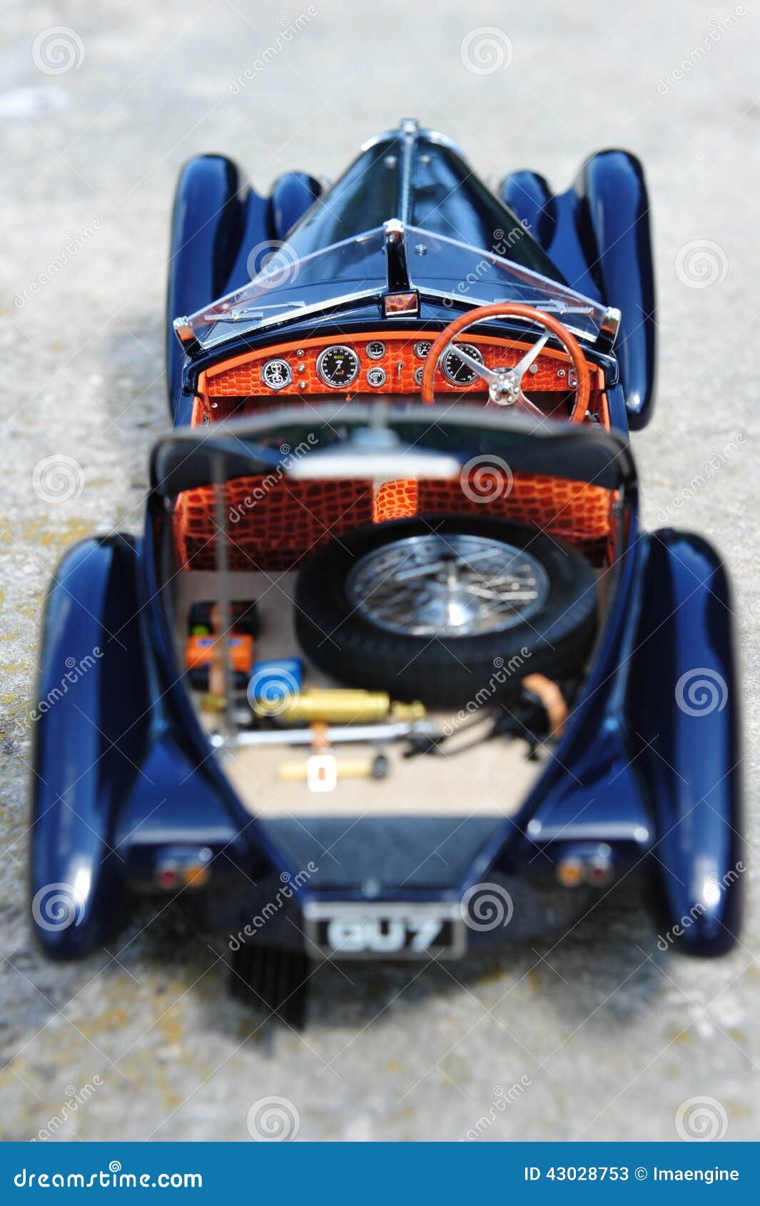 Bugatti 57 SC Corsica Roadster - Dashboard Stock Image - Image of ...