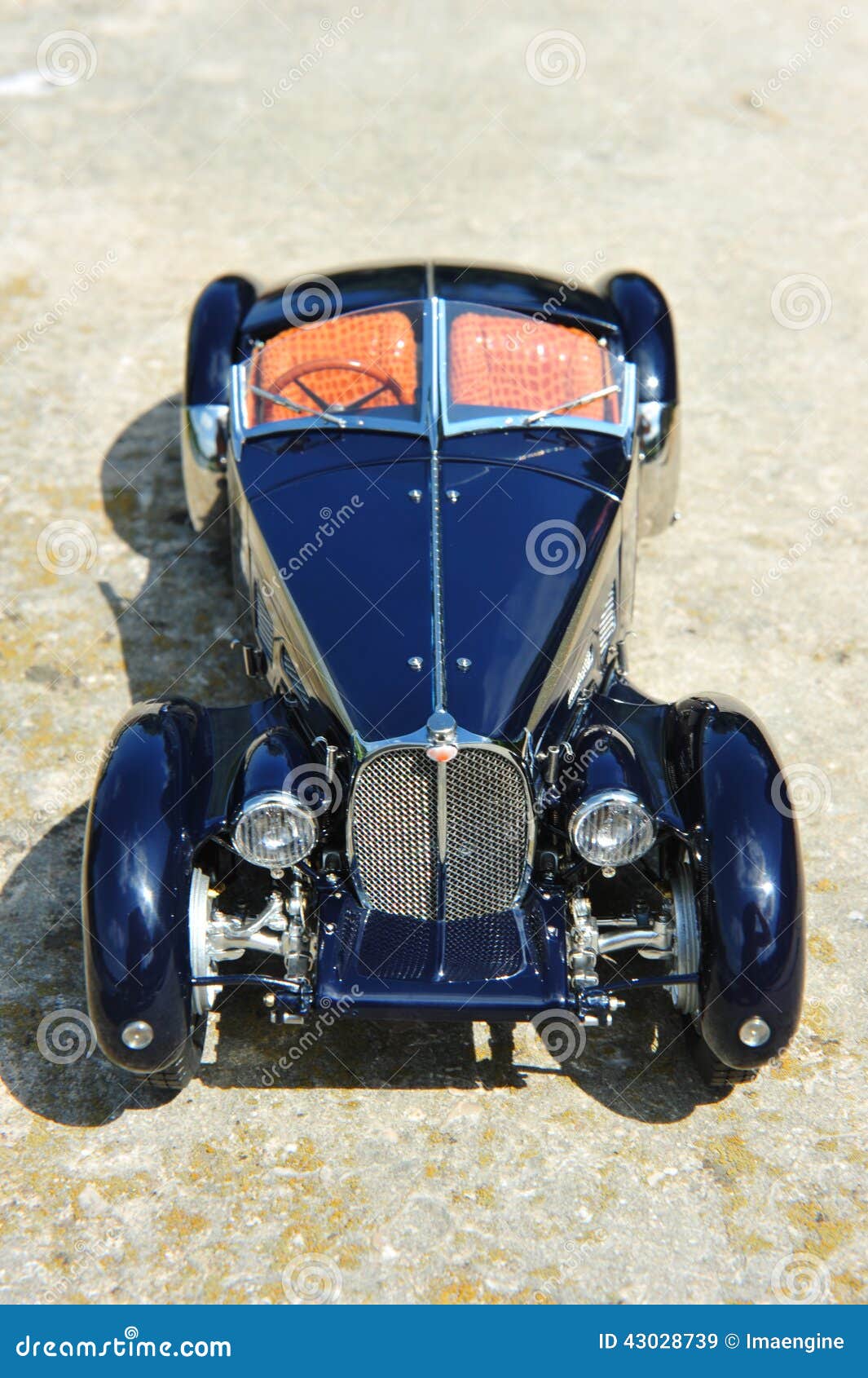 Bugatti 57 SC Corsica Roadster - Front View Stock Image - Image of door ...