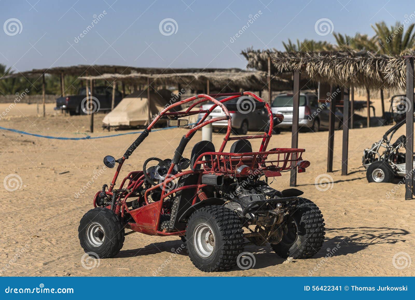 Buggy in desert stock image. Image of cloud, safari, dunes - 56422341