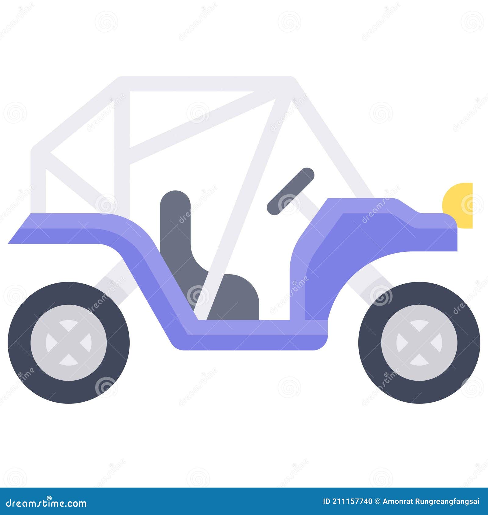 Buggy Icon, Transportation Related Vector Stock Vector - Illustration ...