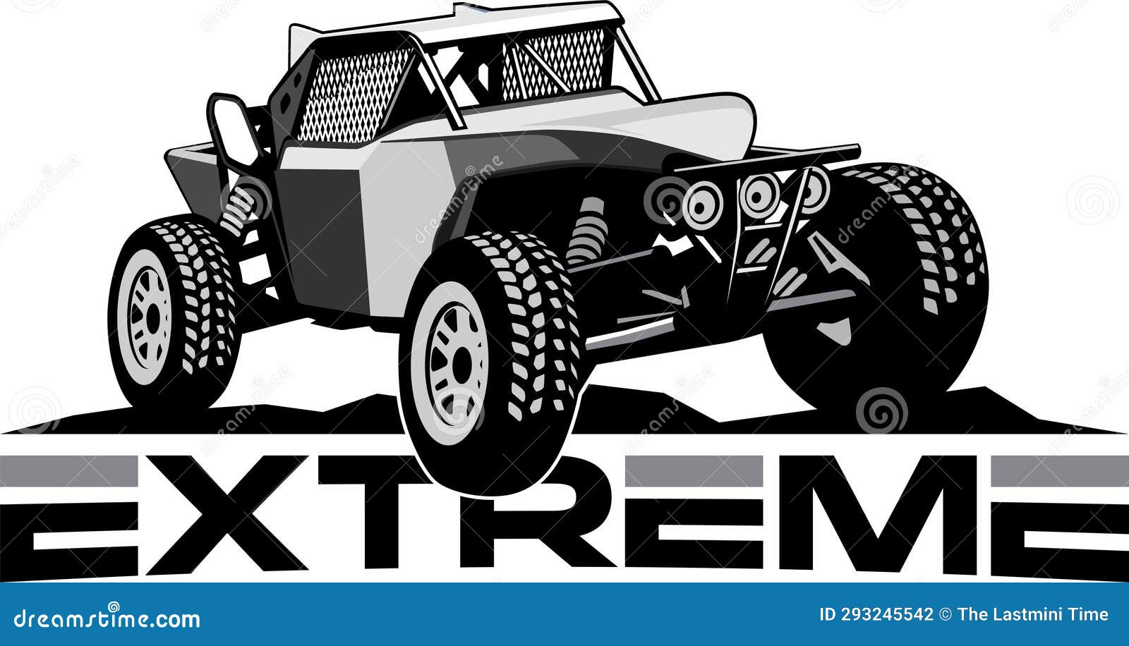 Buggy Offroading Social Club Logo Design Vector Stock Illustration ...