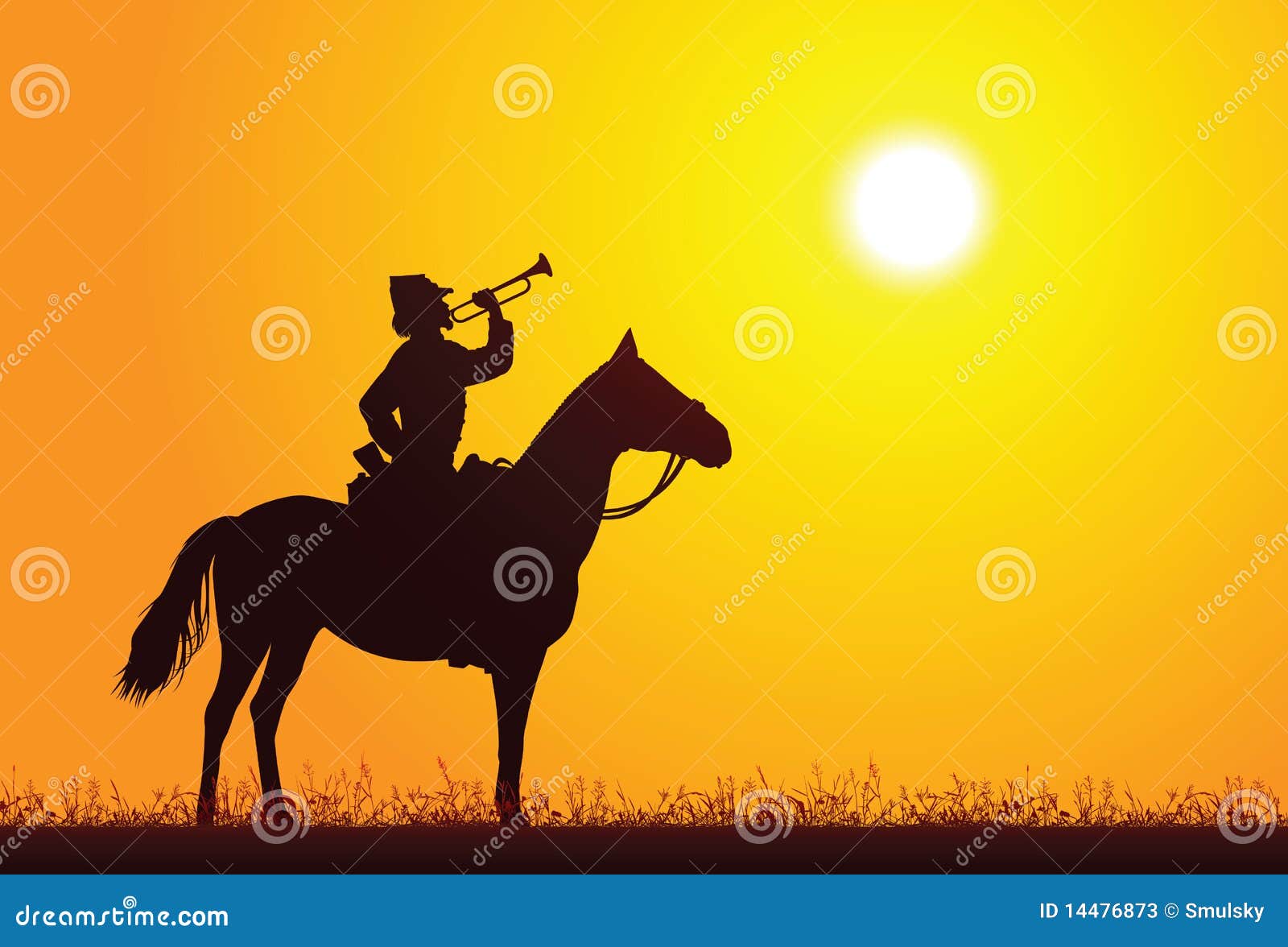 Bugler Clipart And Illustrations