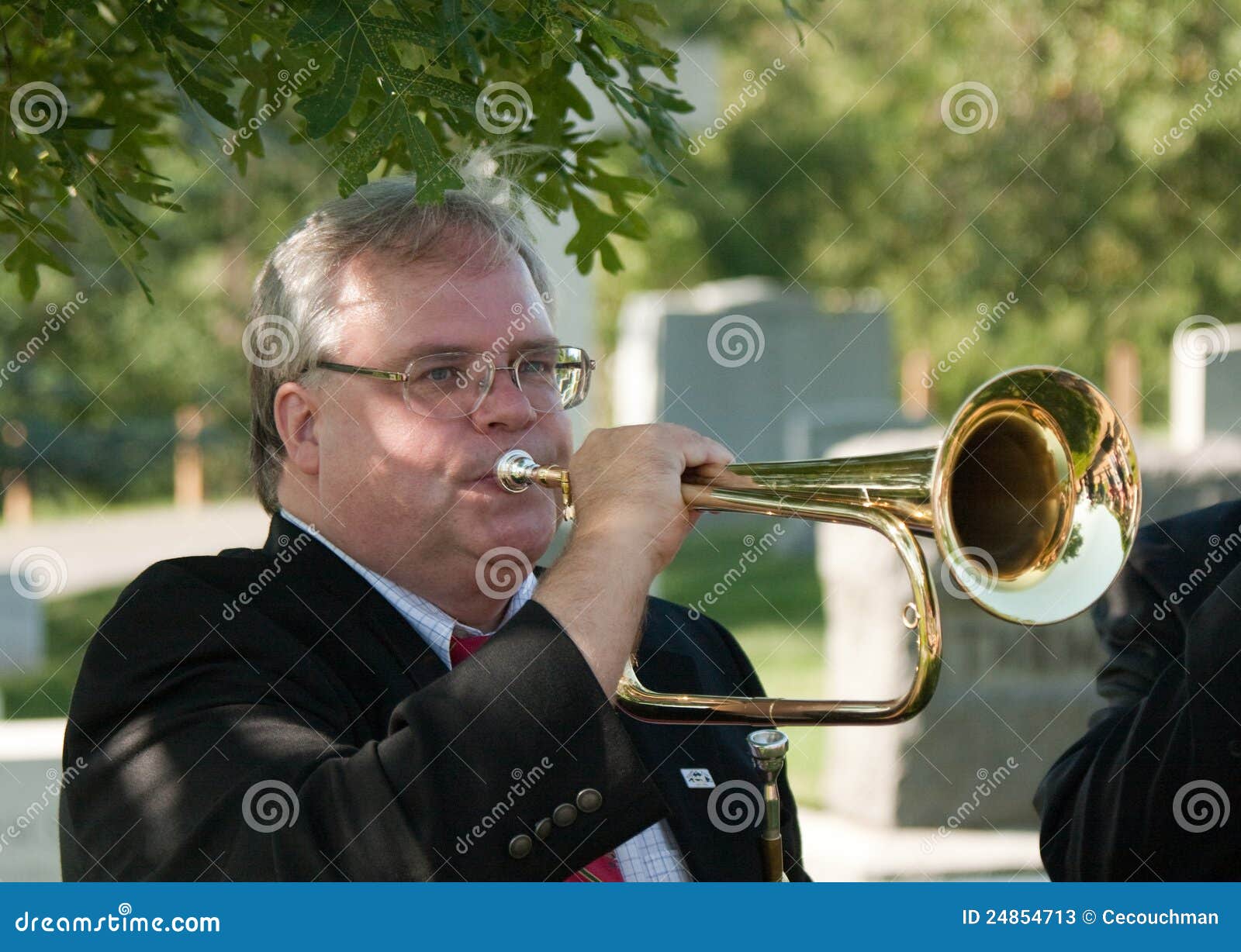 Bugler at Arlington Cemetery Editorial Stock Photo - Image of taps ...