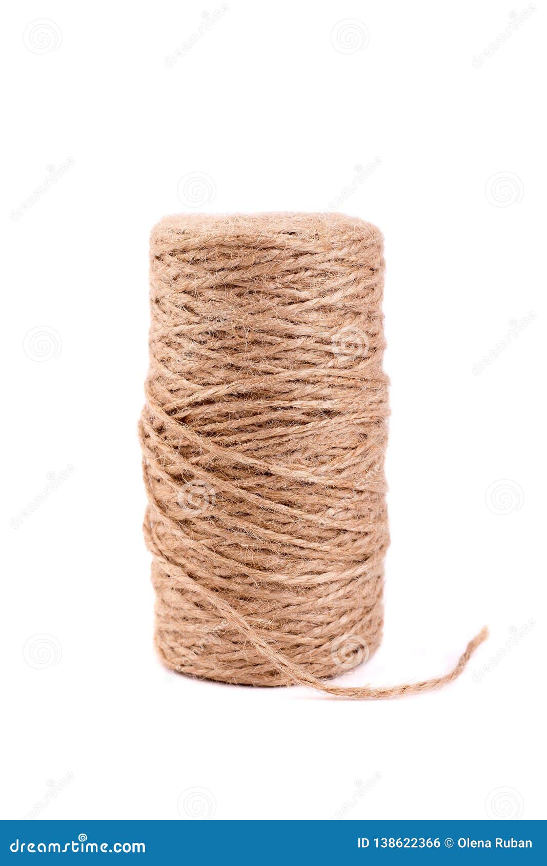 Bugna Della Corda Su Fondo Bianco Fotografia Stock - Immagine di ...