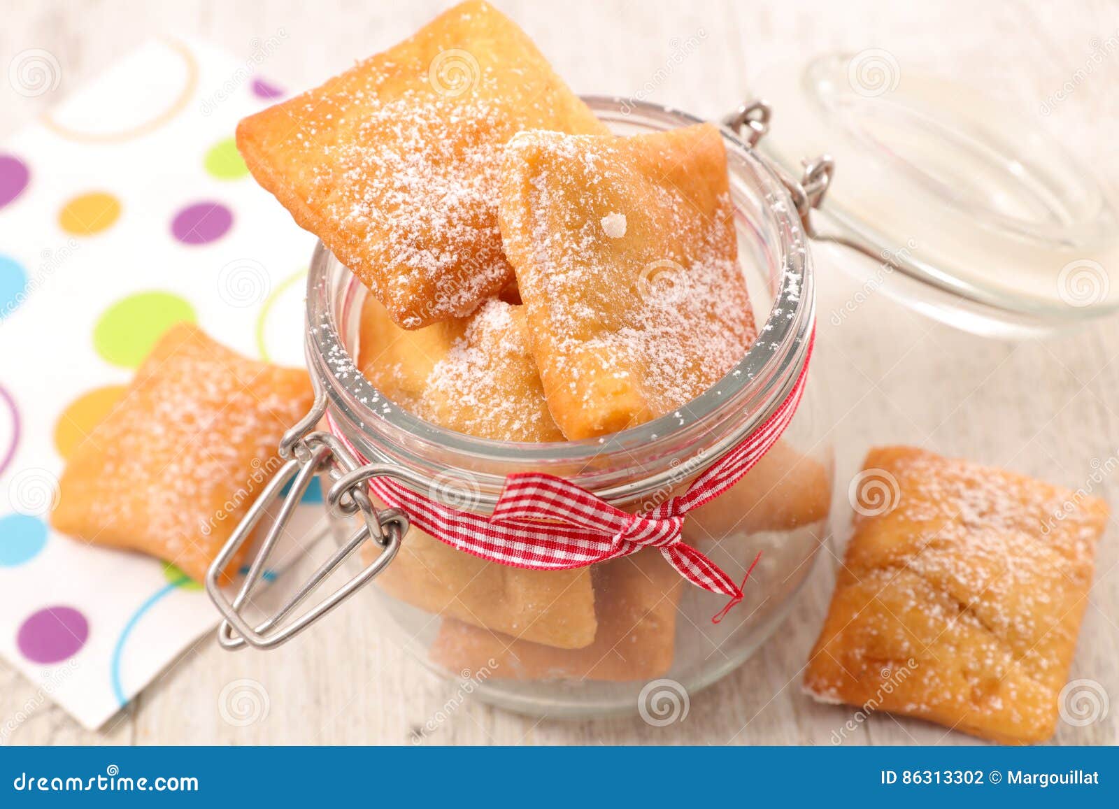 Bugne,deep fried pastry stock photo. Image of dessert - 86313302