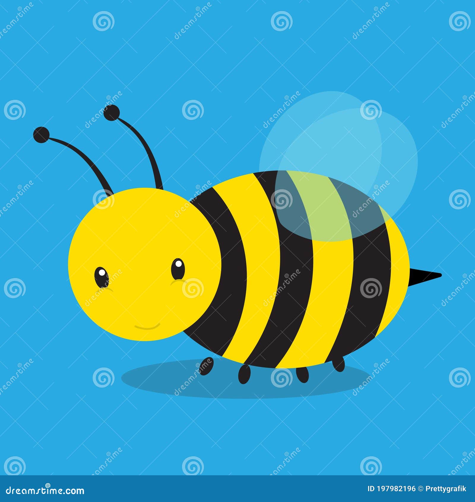 Bugs bee 02 stock vector. Illustration of graphic, illustra - 197982196