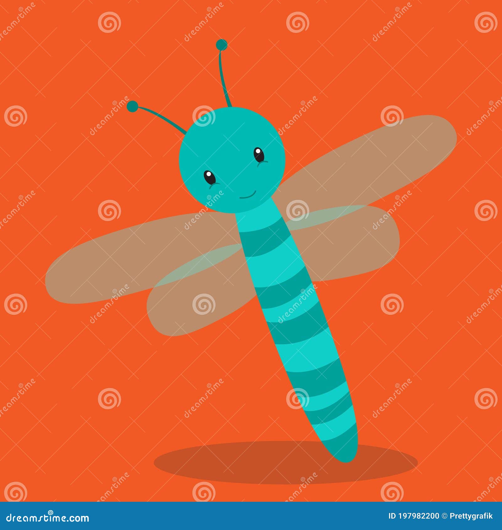 Bugs dragonfly 04 stock vector. Illustration of dragonfly - 197982200