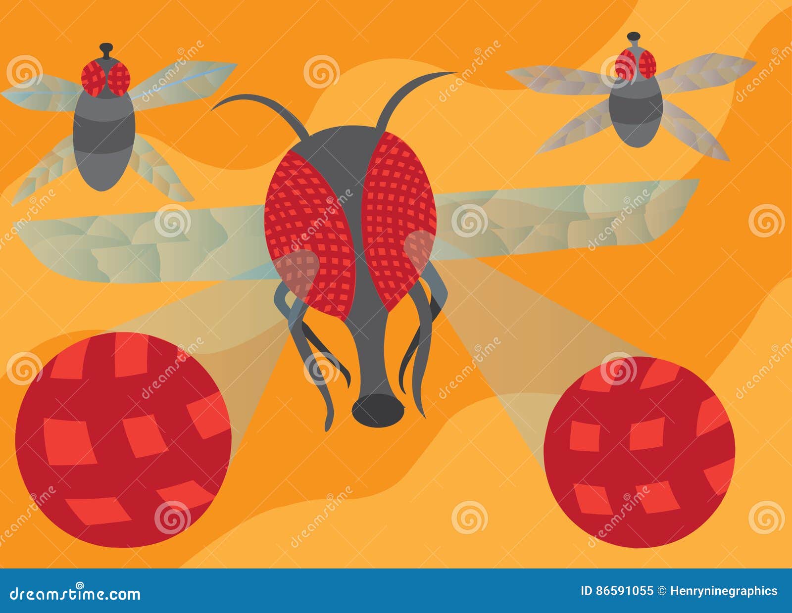 Bugs` eyes stock vector. Illustration of eyelid, cornea - 86591055