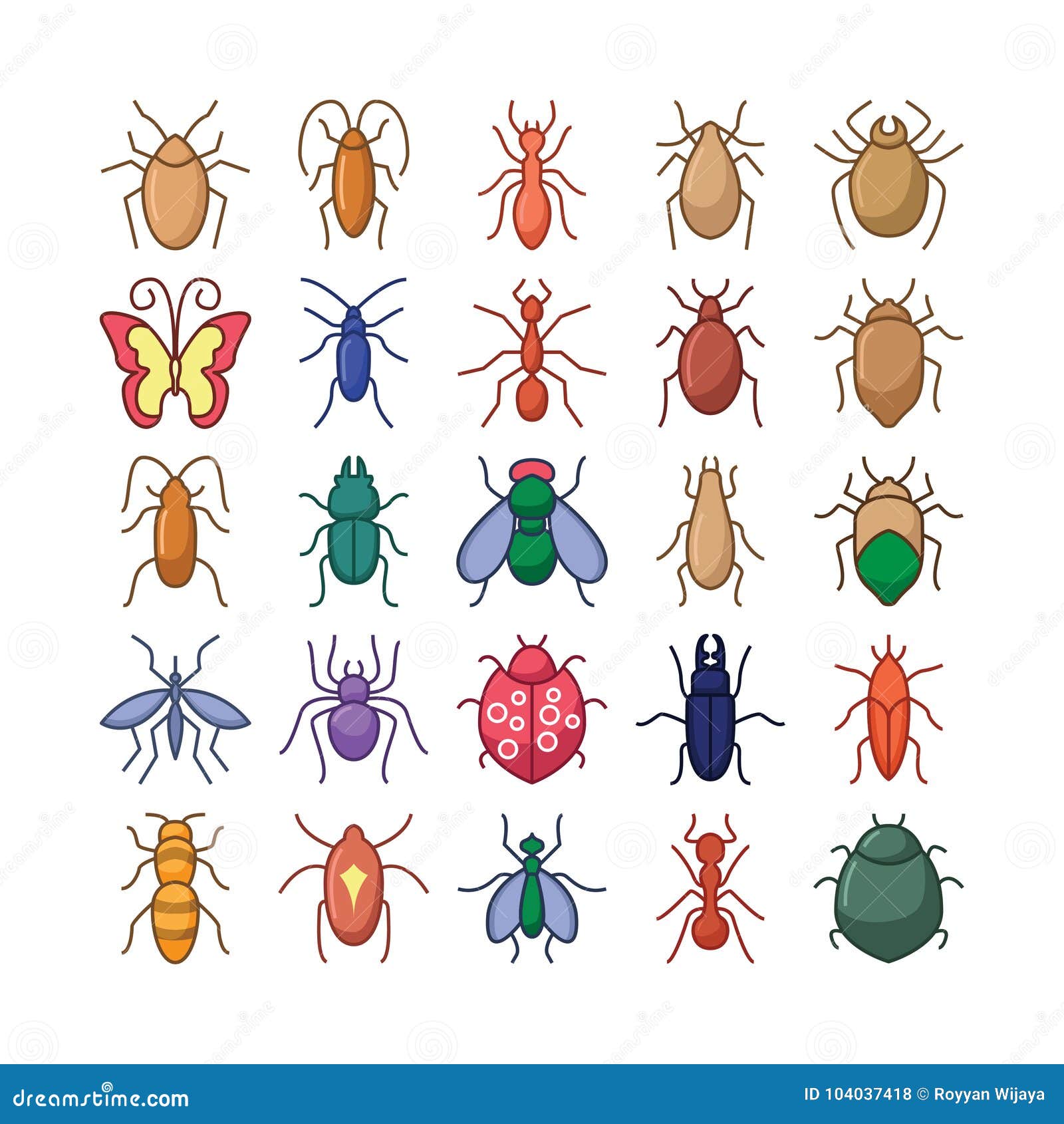 Bugs Icon Set Vector Collections Stock Vector - Illustration of ... Bugs Icon Set Vector Collections Stock Vector - Illustration of ...