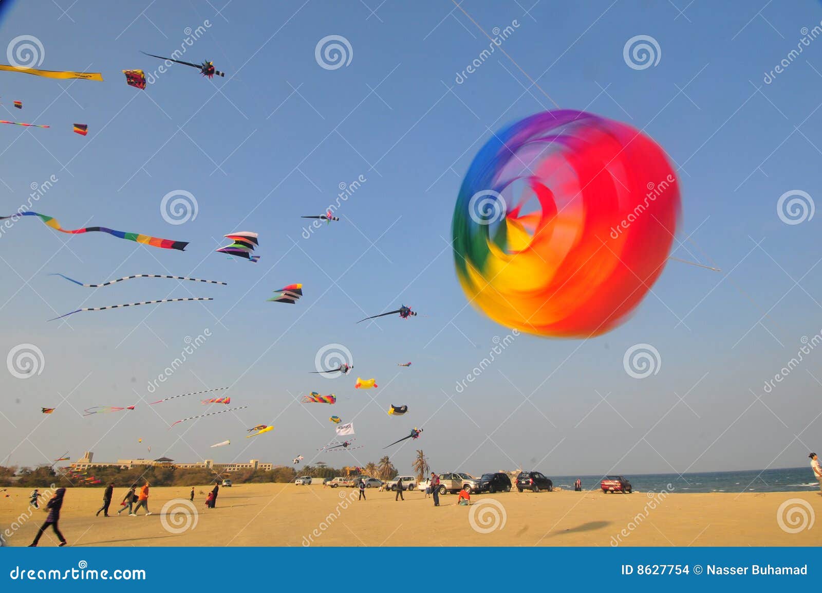 Buhamad Kites Team stock photo. Image of arabic, airbome - 8627754