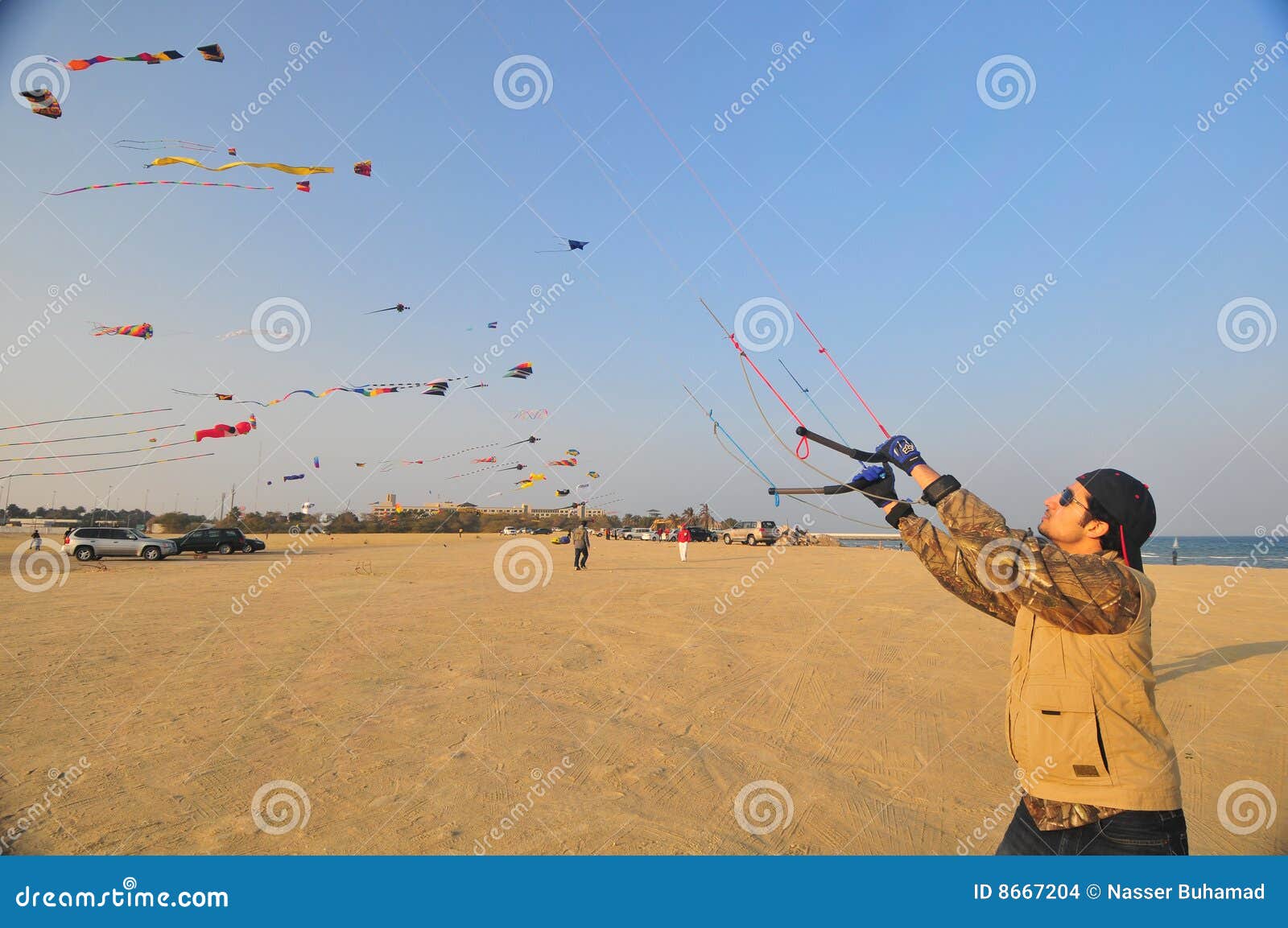 Buhamad Kites Team stock photo. Image of color, playing - 8667204