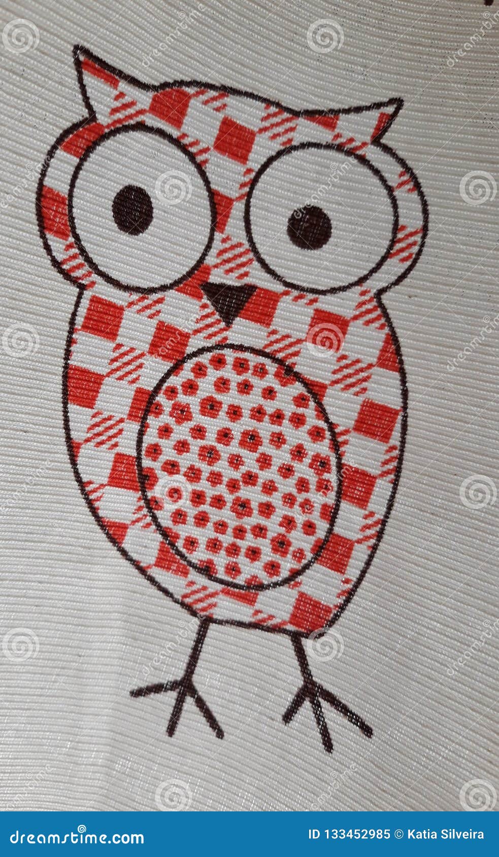 Buho rojo imagen de archivo. Imagen de hecho, buho, rojo - 133452985