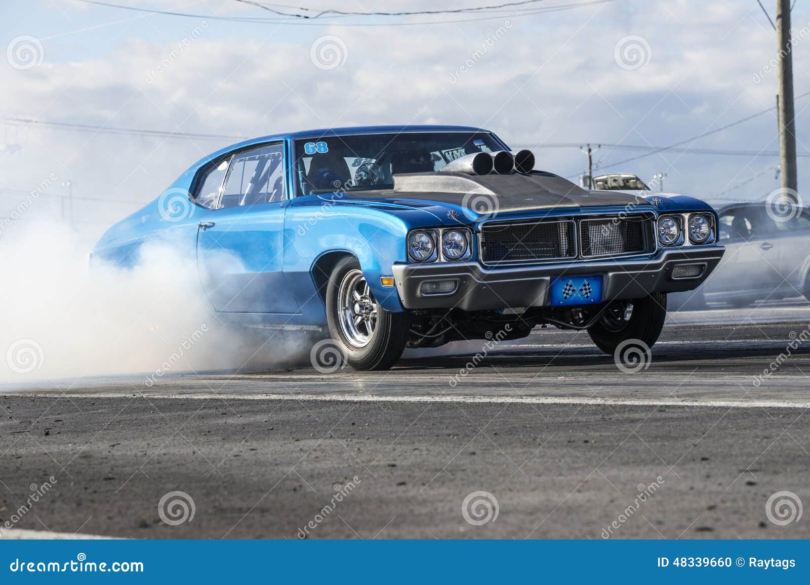 Drag racing stock photo. Image of metal, cars, performance - 48339660