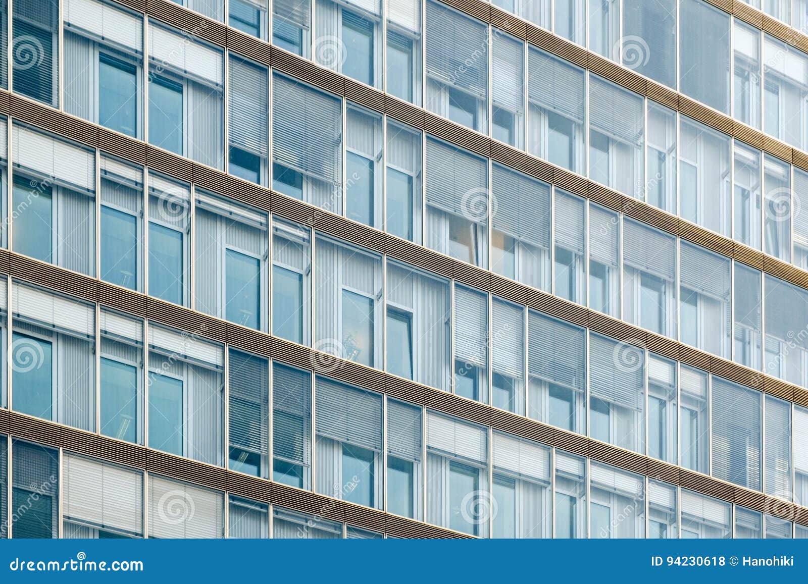 Office Building Facade Wood