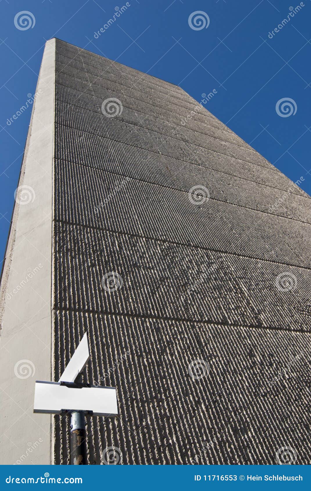 Buidling with signs stock image. Image of buildings, architecture ...