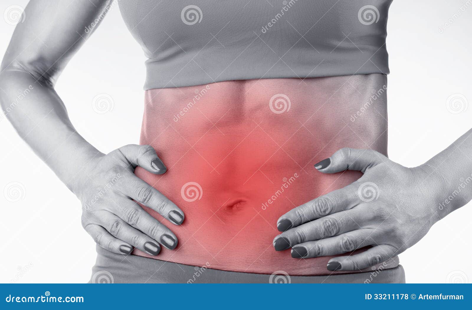 Buikpijn stock foto. Image of zwanger, cyclus, gezond - 33211178