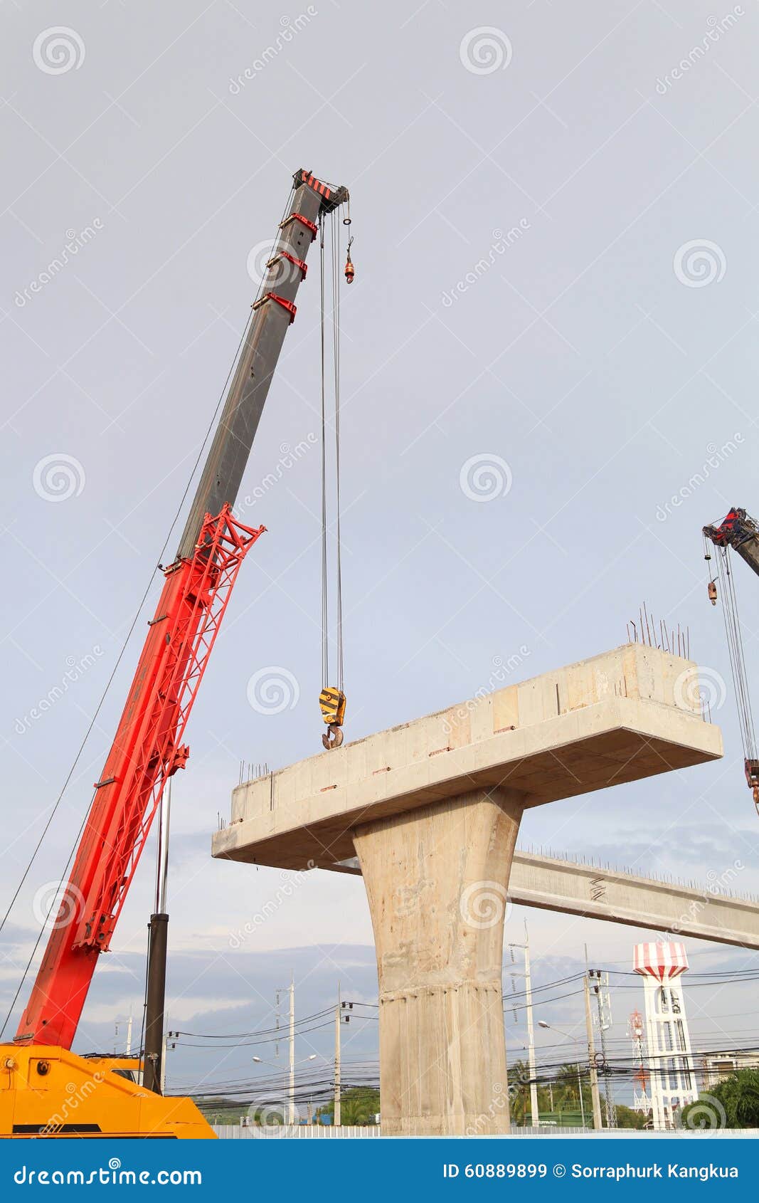 Build a bridge crane stock image. Image of process, built - 60889899