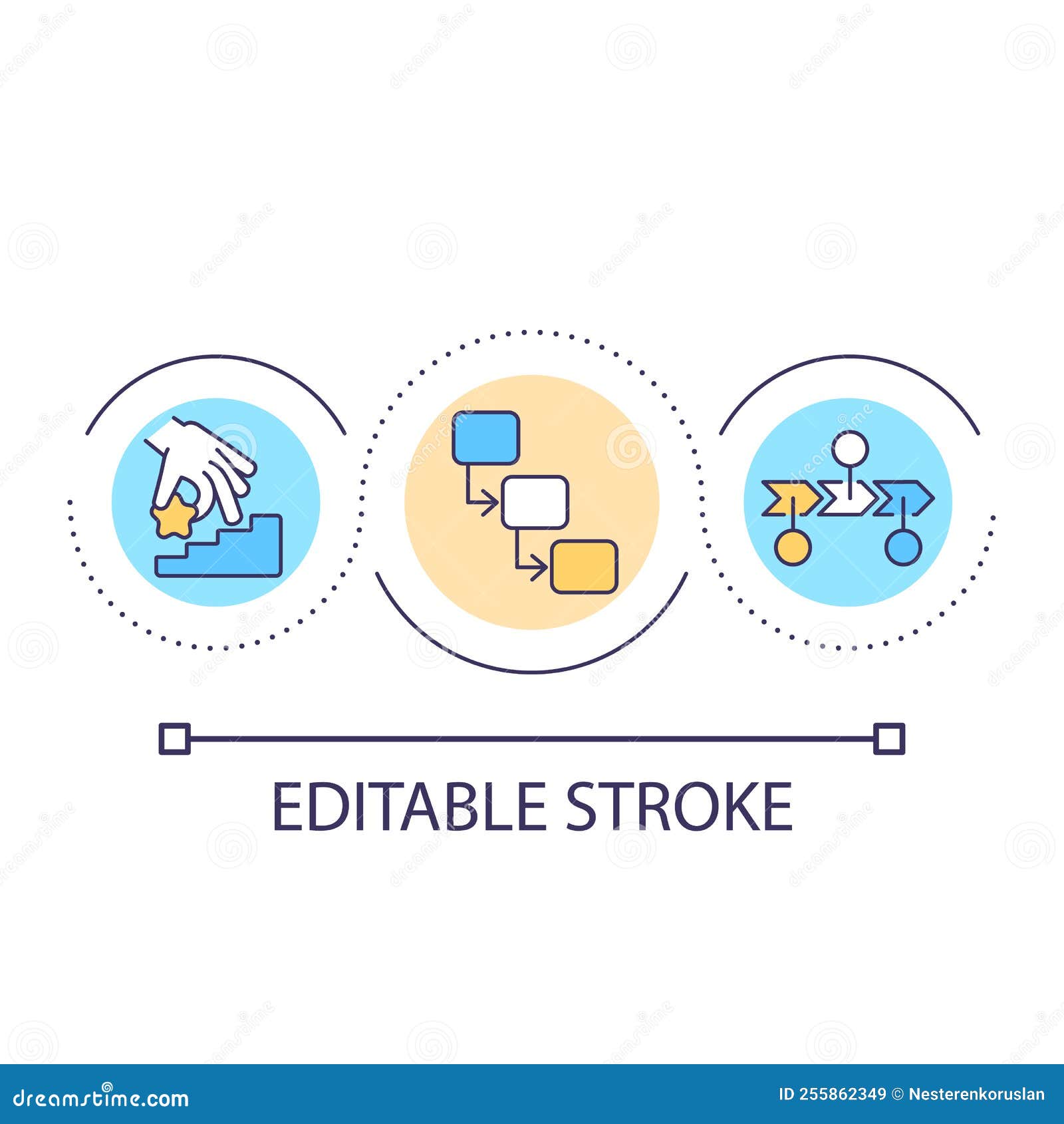Build Consistent Plan Loop Concept Icon Stock Vector - Illustration of ... Build Consistent Plan Loop Concept Icon Stock Vector - Illustration of ...