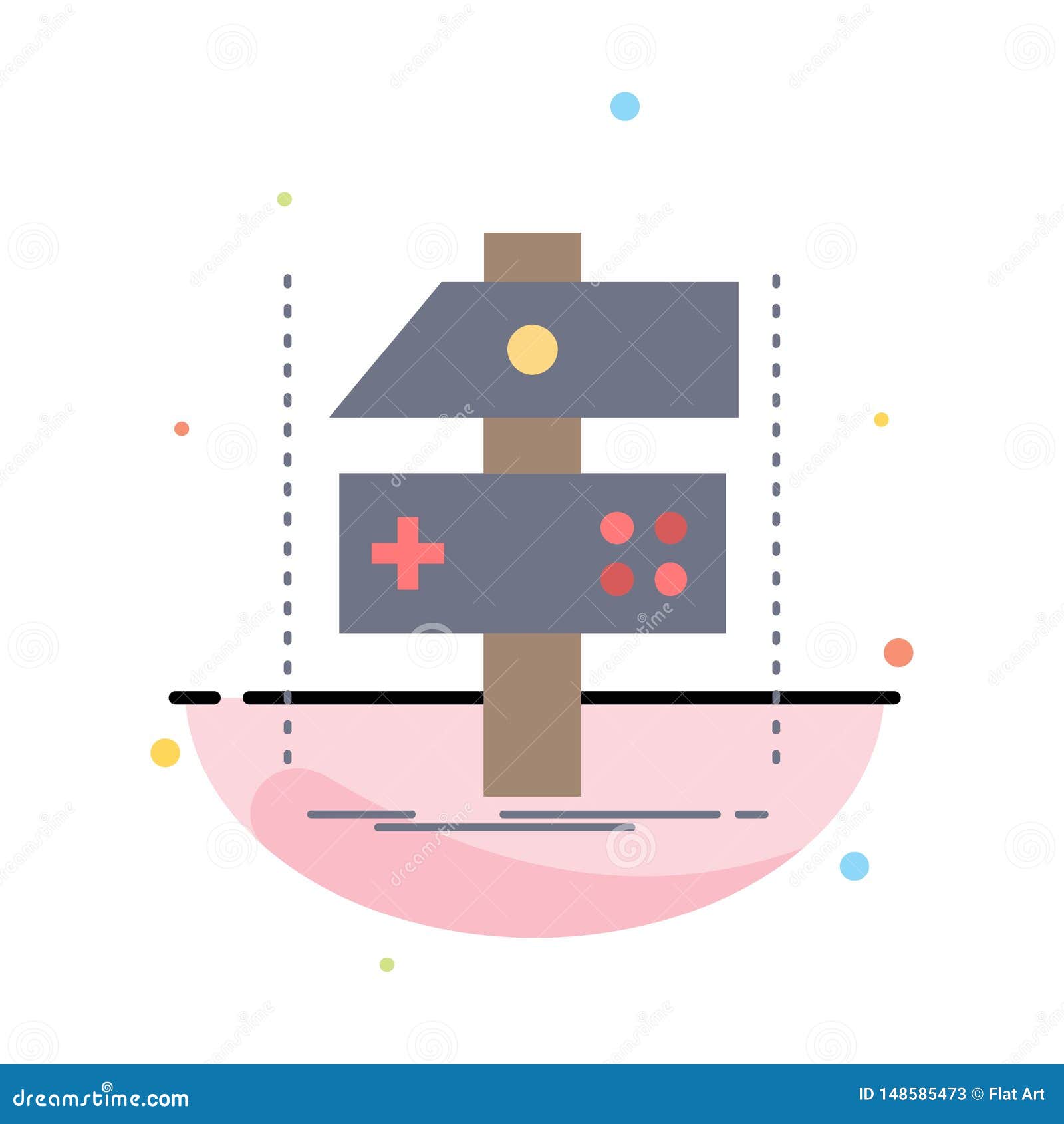 Build, Craft, Develop, Developer, Game Flat Color Icon Vector Stock ... Build, Craft, Develop, Developer, Game Flat Color Icon Vector Stock ...