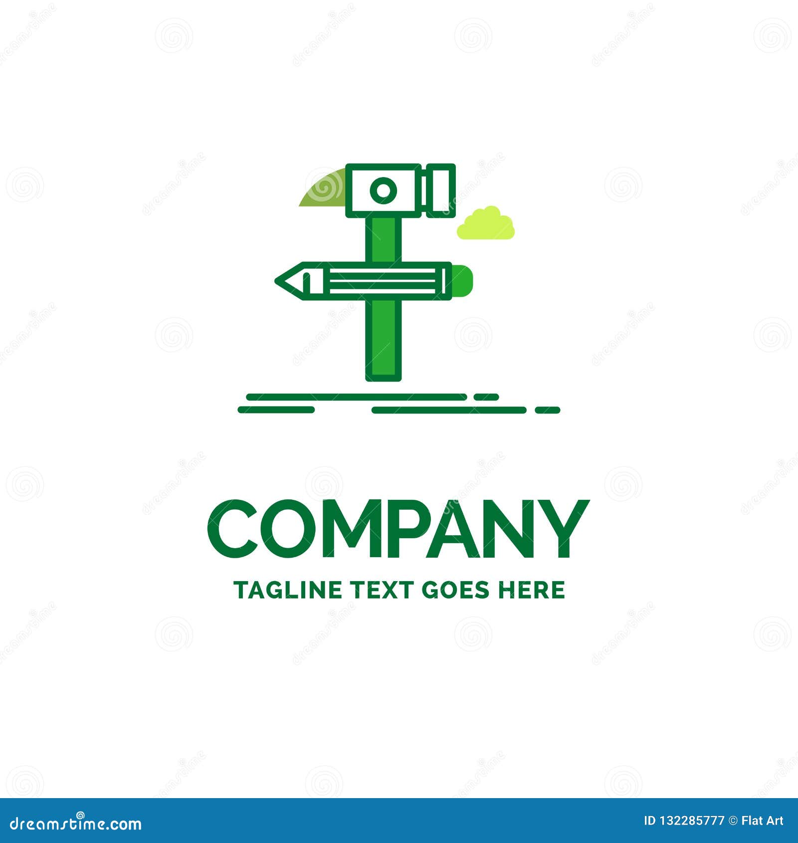 Build, Design, Develop, Tool, Tools Flat Business Logo Template Stock ...